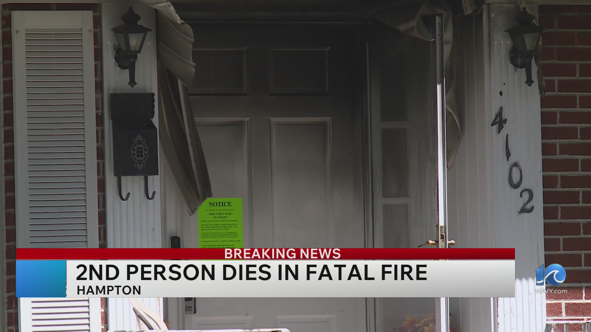 Hampton house fire results in two deaths including child