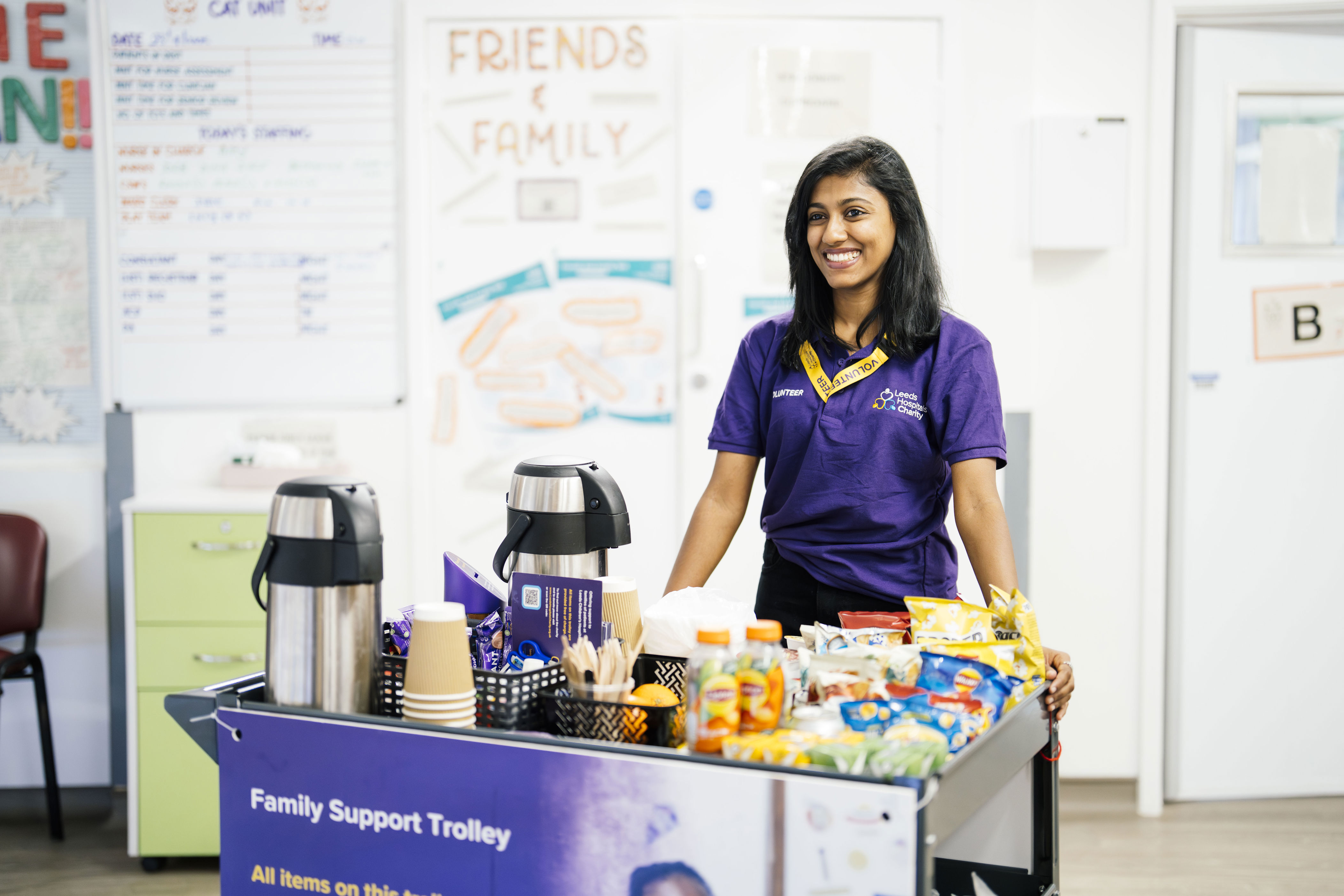 Leeds Hospitals Charity volunteers create moments that matter