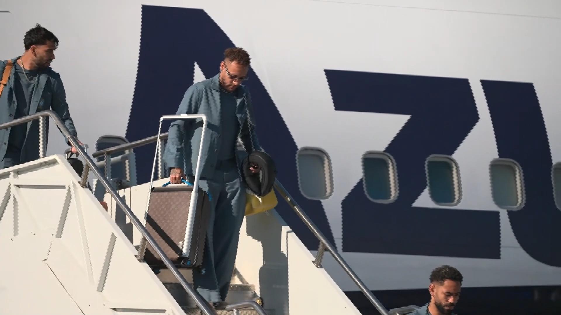 Brazil arrive in New Jersey to begin their 2026 FIFA Men’s World Cup ...