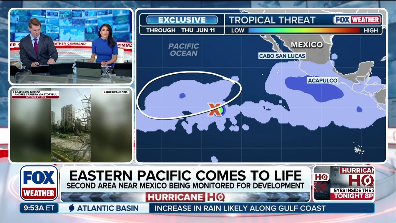 First tropical depression of the season likely to form soon in eastern ...