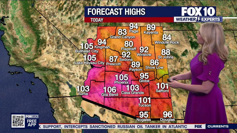 Arizona weather forecast: Warm-up continues with triple-digit highs in ...