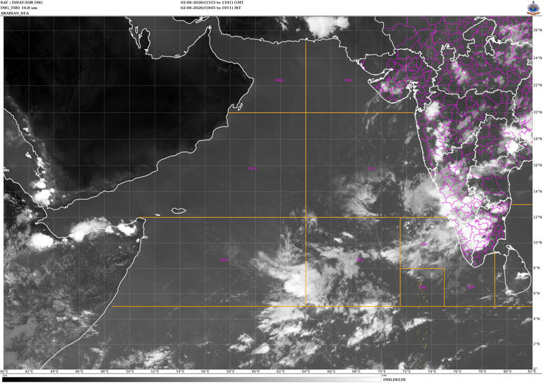 Cyclonic vortex brews off Kerala coast, pre-monsoon rain to intensify ...