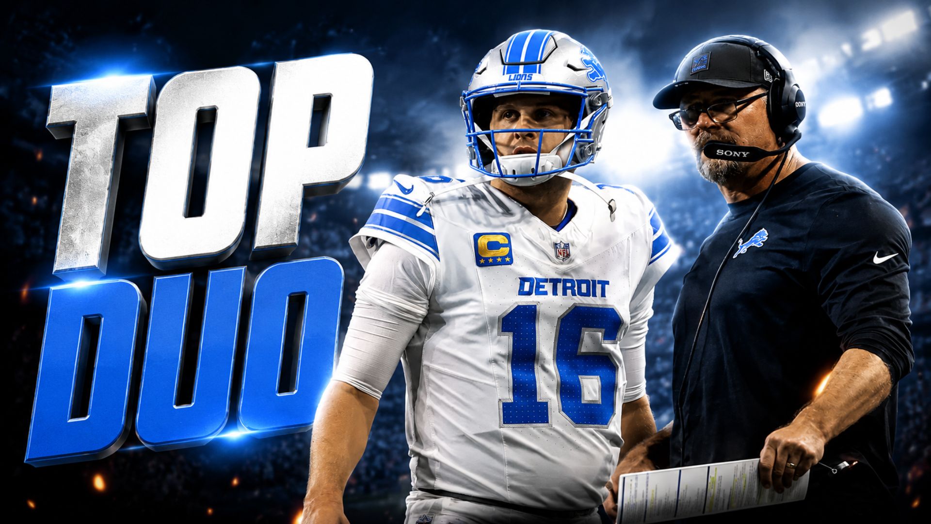 Jared Goff & Dan Campbell secure top 15 spot in latest rankings