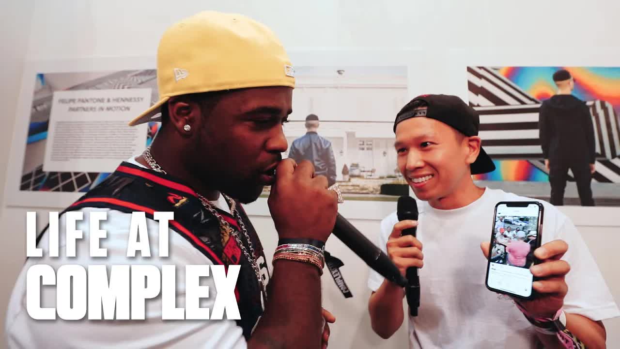 A$AP Ferg on new music, Hennessy, & wave wigs