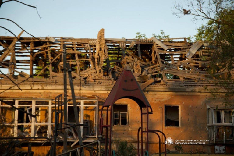 Russia strikes another residential building in Ukraine's Dnipro ...