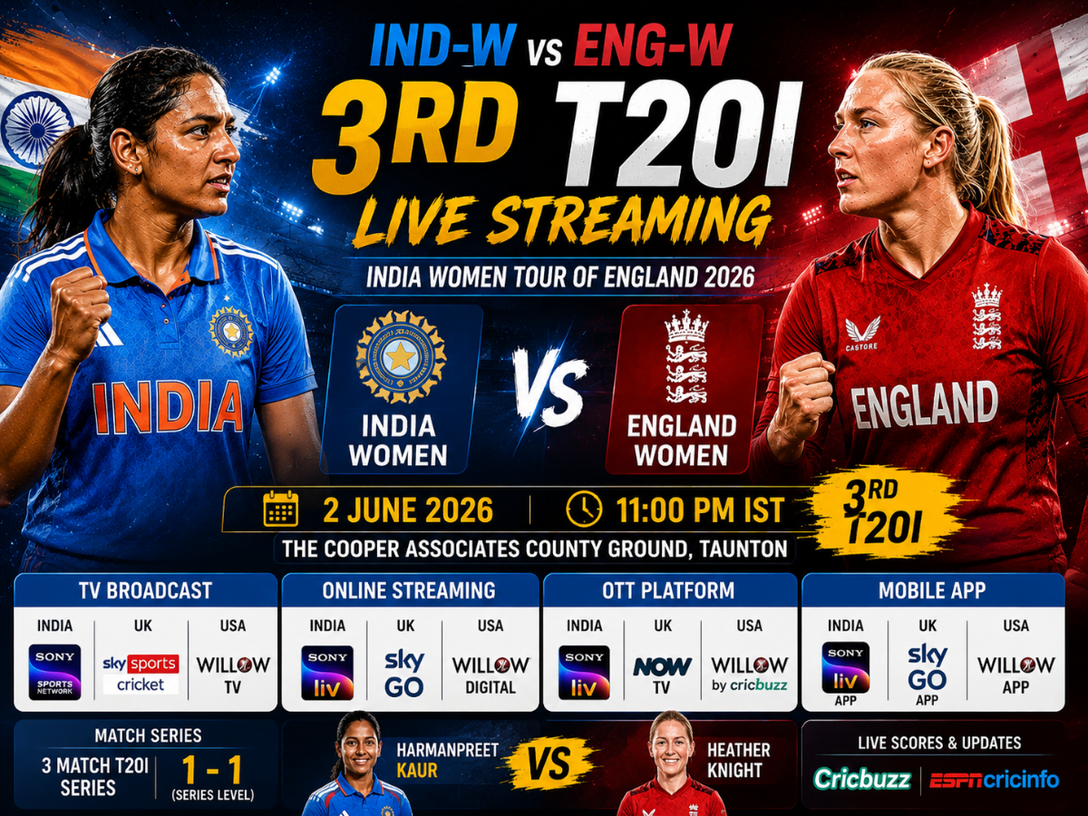 IND-W vs ENG-W 3rd T20 live streaming: When & where to watch India ...