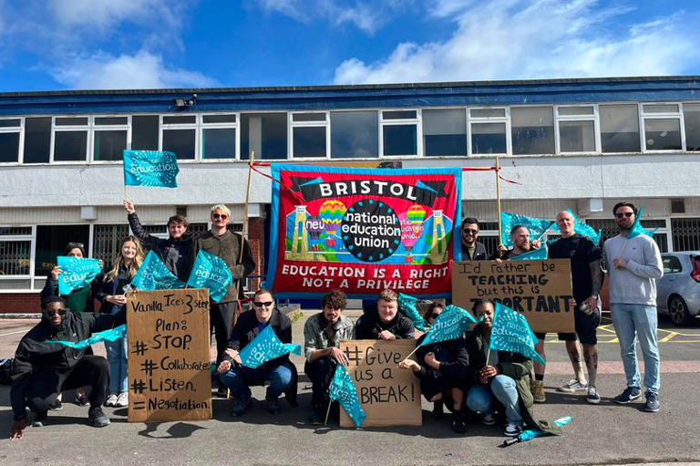 Staff at 'vital' Bristol school go on strike in dispute over safety