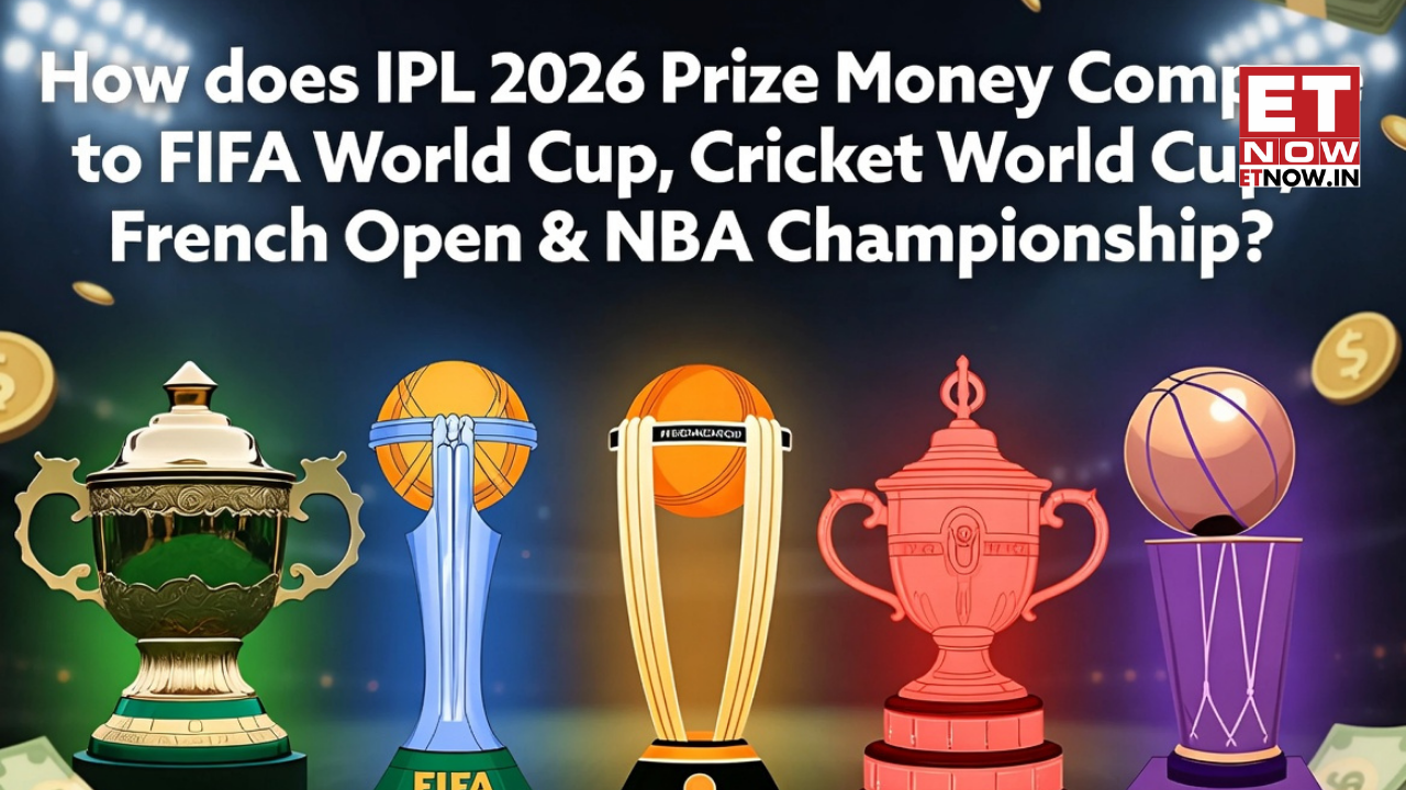 How does IPL 2026 prize money compare to FIFA World Cup, Cricket World ...