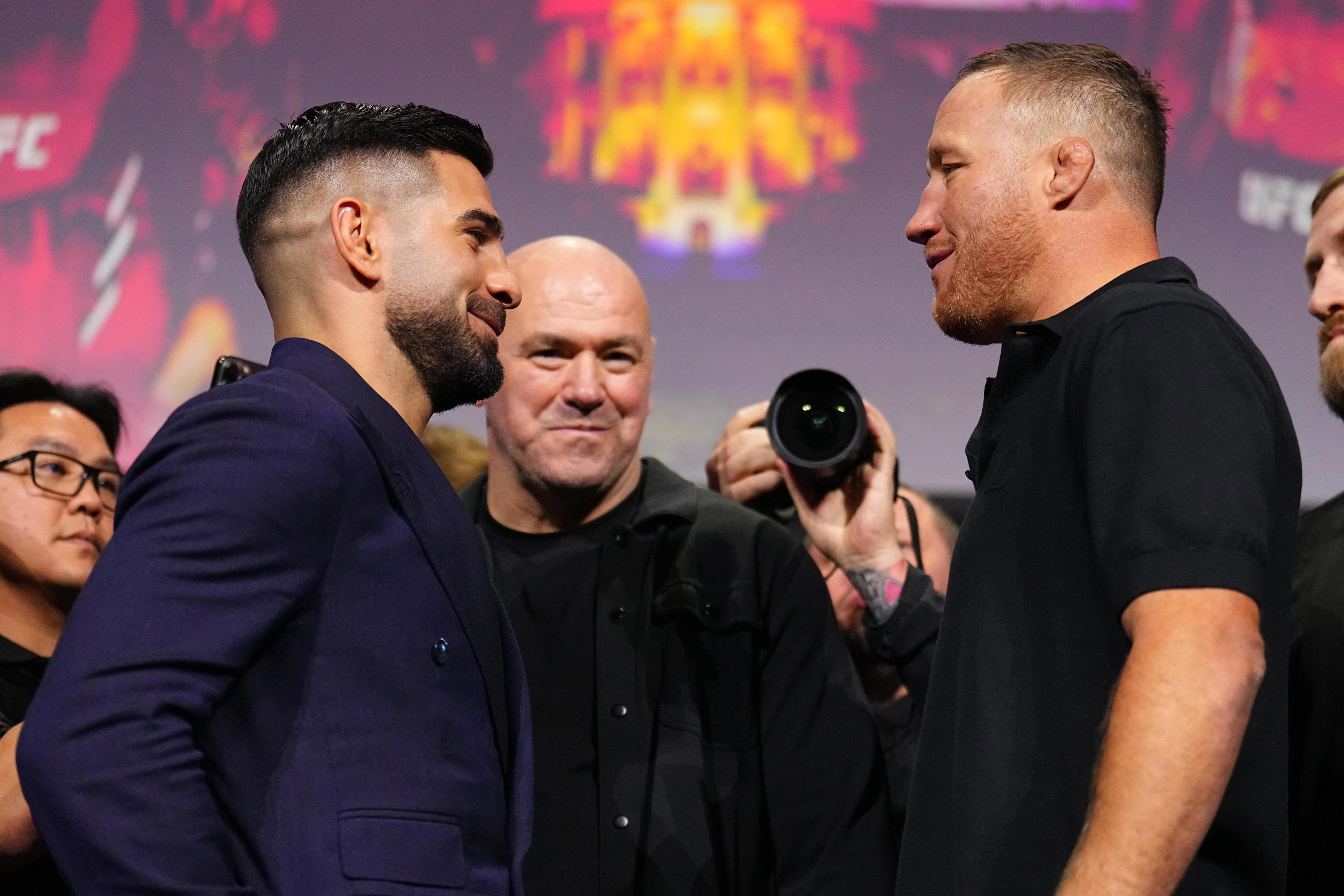 Ilia Topuria fires back at Justin Gaethje’s dad calling him 'little ...