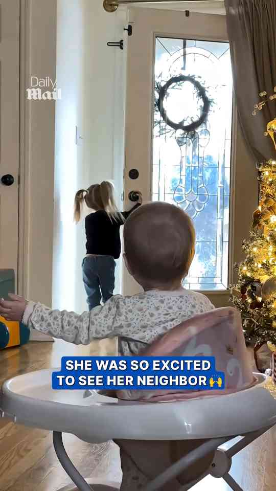 Toddler’s daily calls to neighbors melt hearts
