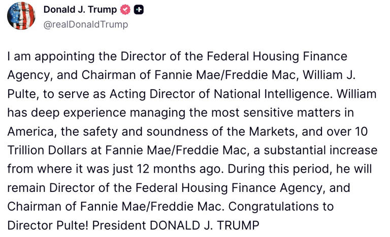 Trump announces Bill Pulte — known for pushing mortgage fraud ...