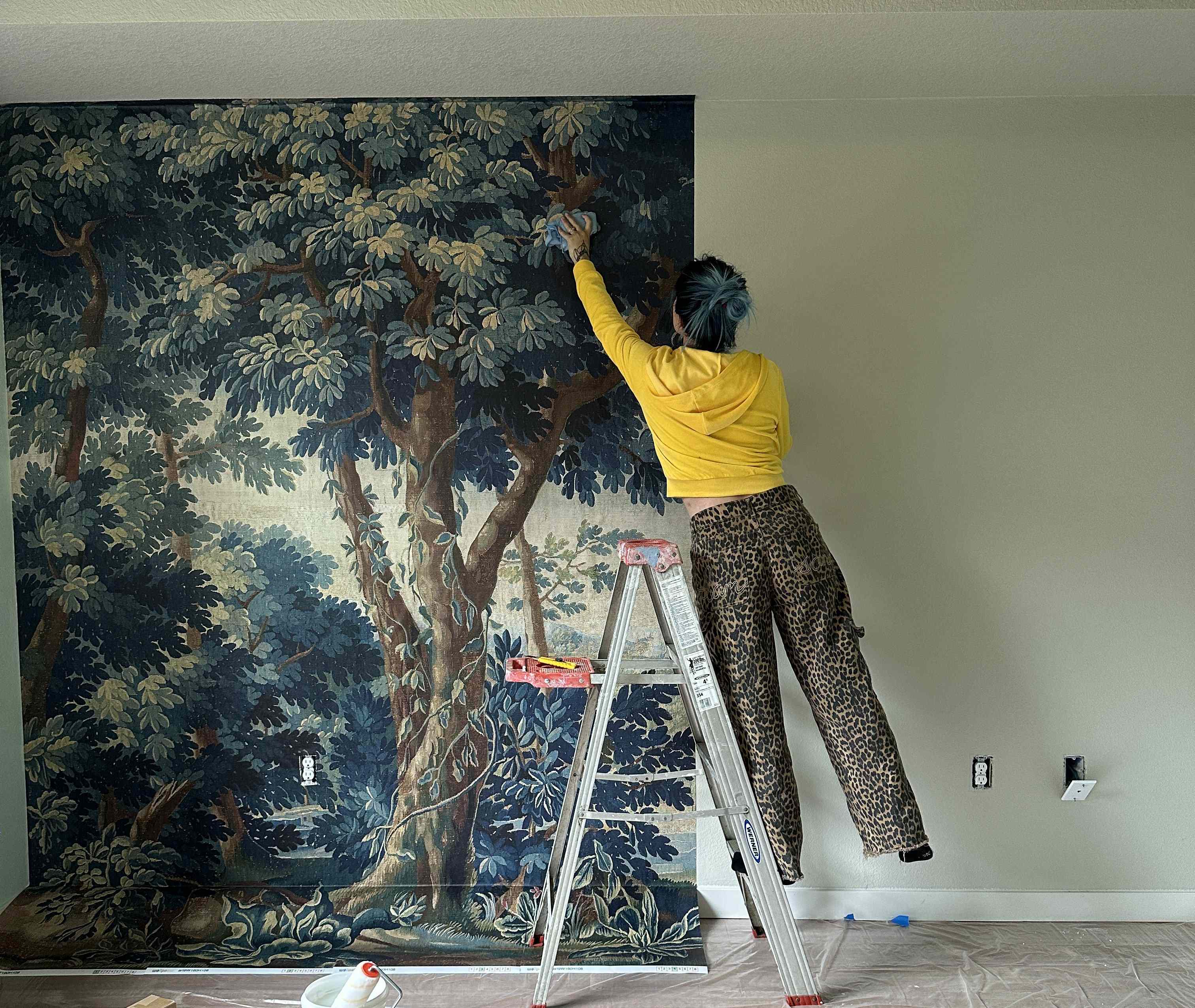 How 2 designers make paint and wallpaper mistakes look meant-to-be