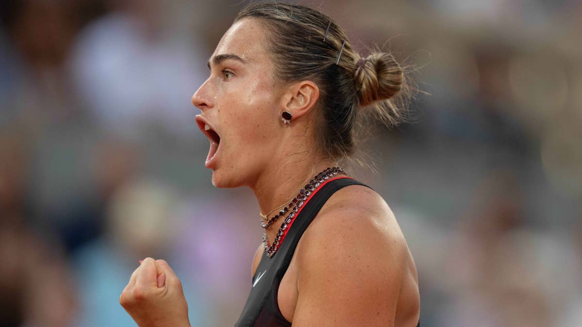 Sports fans stunned by Aryna Sabalenka's meltdown at French Open