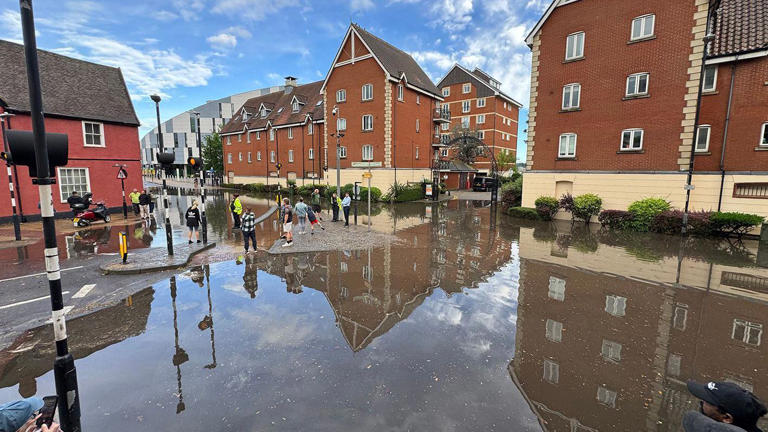 Climate change or dodgy drains - what caused town floods?