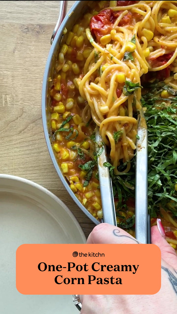 How to make one-pot creamy corn pasta