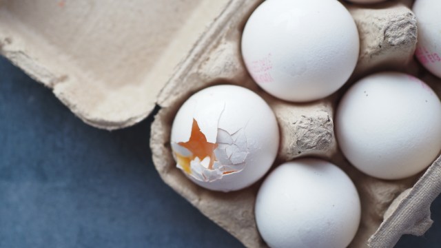 Food safety experts say a tiny crack can turn breakfast eggs into a ...