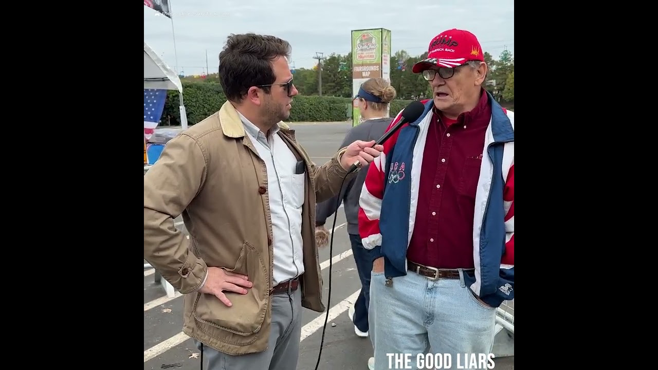 Trump supporter on Iran: "Charles Manson said"