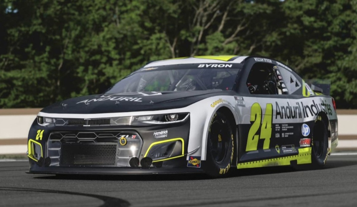 Anduril is giving away a real NASCAR Cup car in new sweepstakes