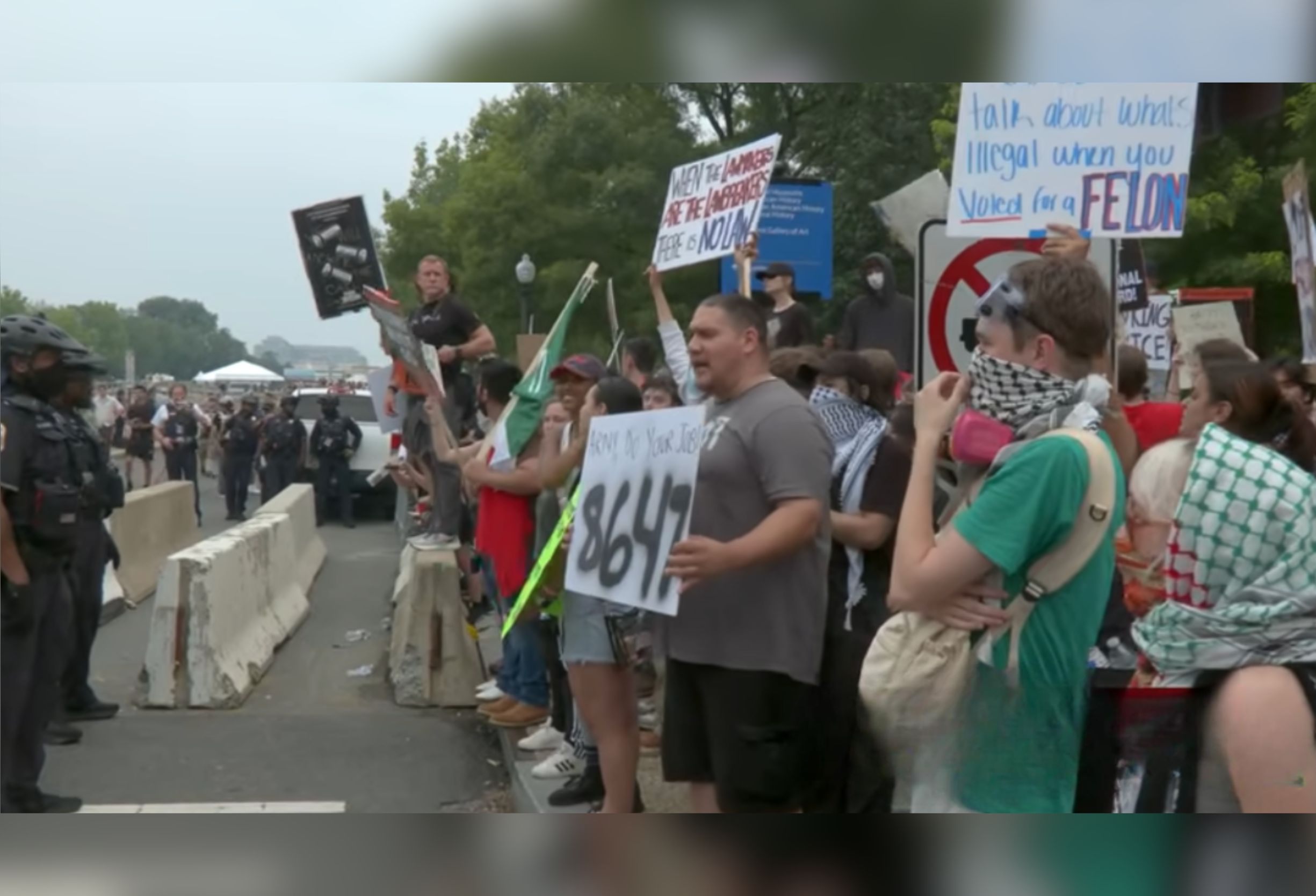 Judge says evidence falls short in '8647' flag threat claims against ...