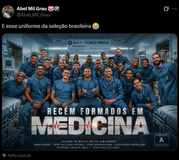 Uniforme da Seleção Brasileira para viagem aos EUA vira meme nas redes ...
