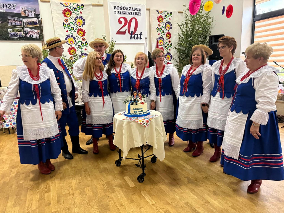 „Pogórzanie z Bieździedzy” świętowali jubileusz 20 lat działalności ...