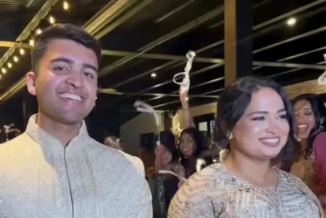 Recién casados despegaron rumbo a su luna de miel, pero el helicóptero ...