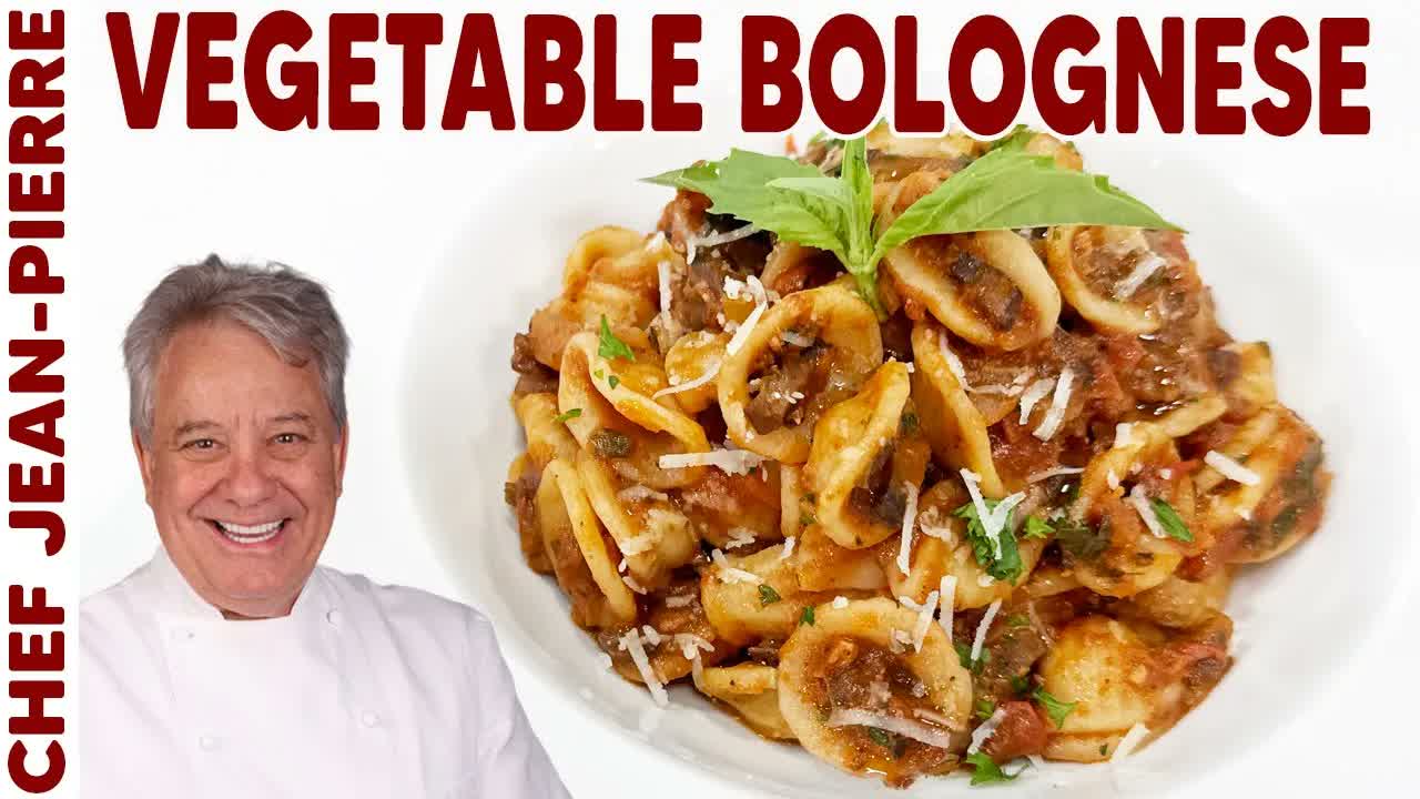 Savory vegetable bolognese made easy