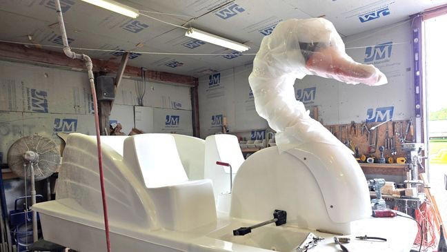 Flock of swan pedal boats arrive at Lake Junaluska this summer
