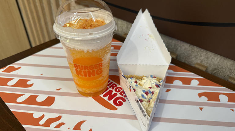 Review: Burger King's orange dreamsicle and firecracker cookie pie are ...