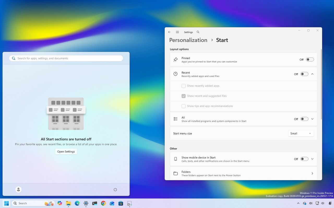 A recap of the most significant Windows 11 Insider updates from May 2026