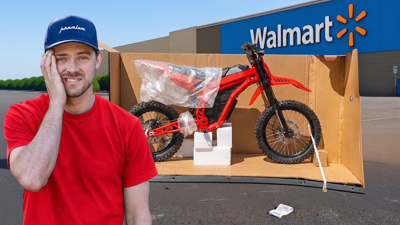 I Bought the Cheapest Electric Dirt Bike at Wal-Mart
