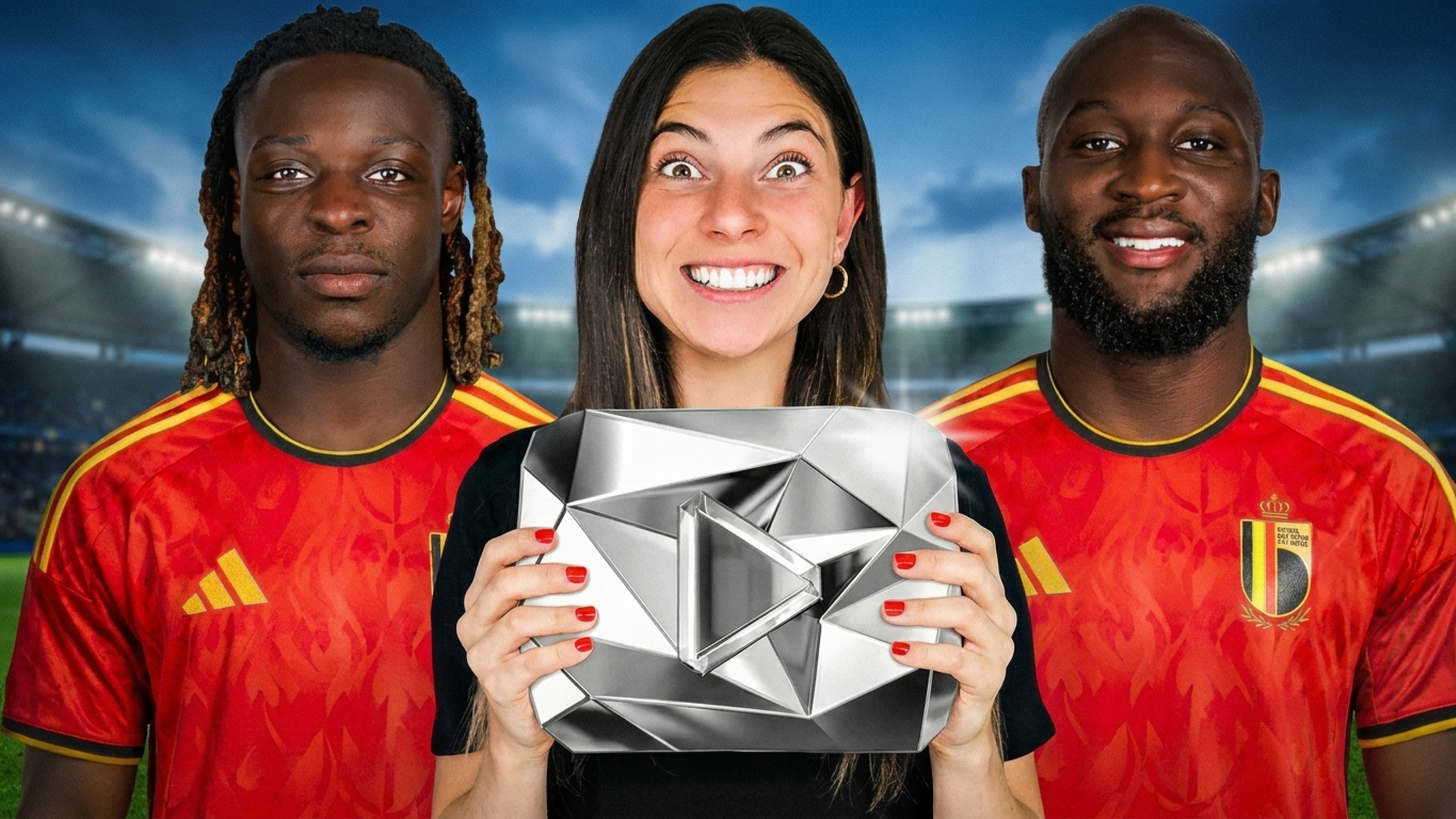 Diamond football competition with legends!