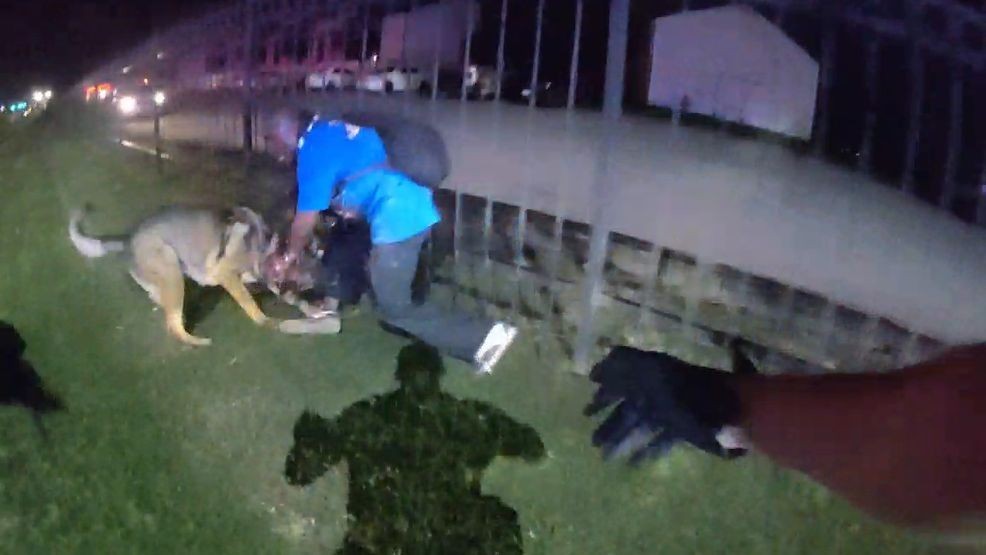 Man arrested after allegedly attacking Oklahoma police officers, K-9