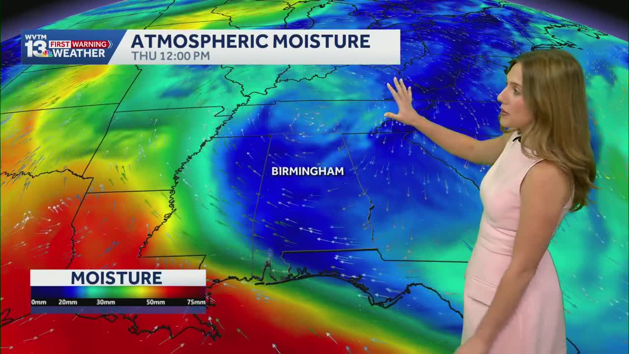 Dry stretch of weather ahead for Alabama with cooler mornings in the 50s