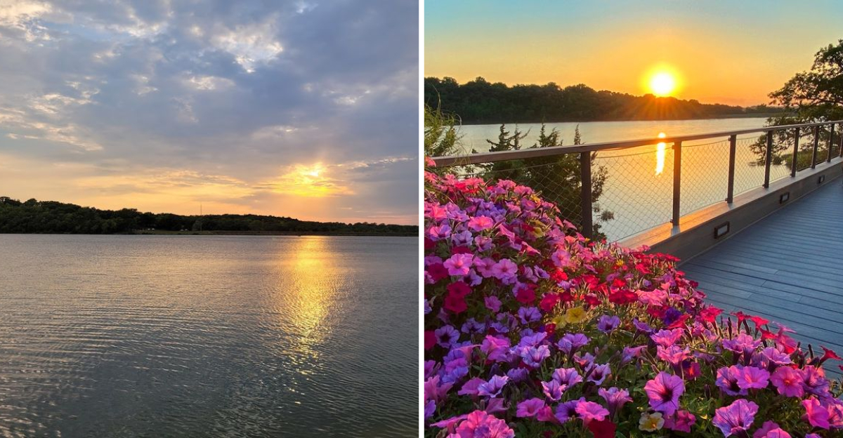 You can paddleboard on a hidden Kansas beach just minutes from the city
