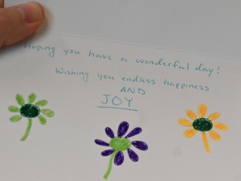Unitil employees create handmade spring cards for nursing home ...