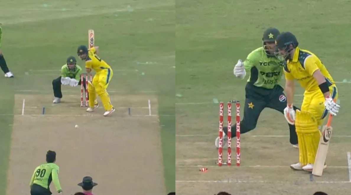 Watch: Arafat Minhas produces unplayable delivery to castle Josh Inglis ...