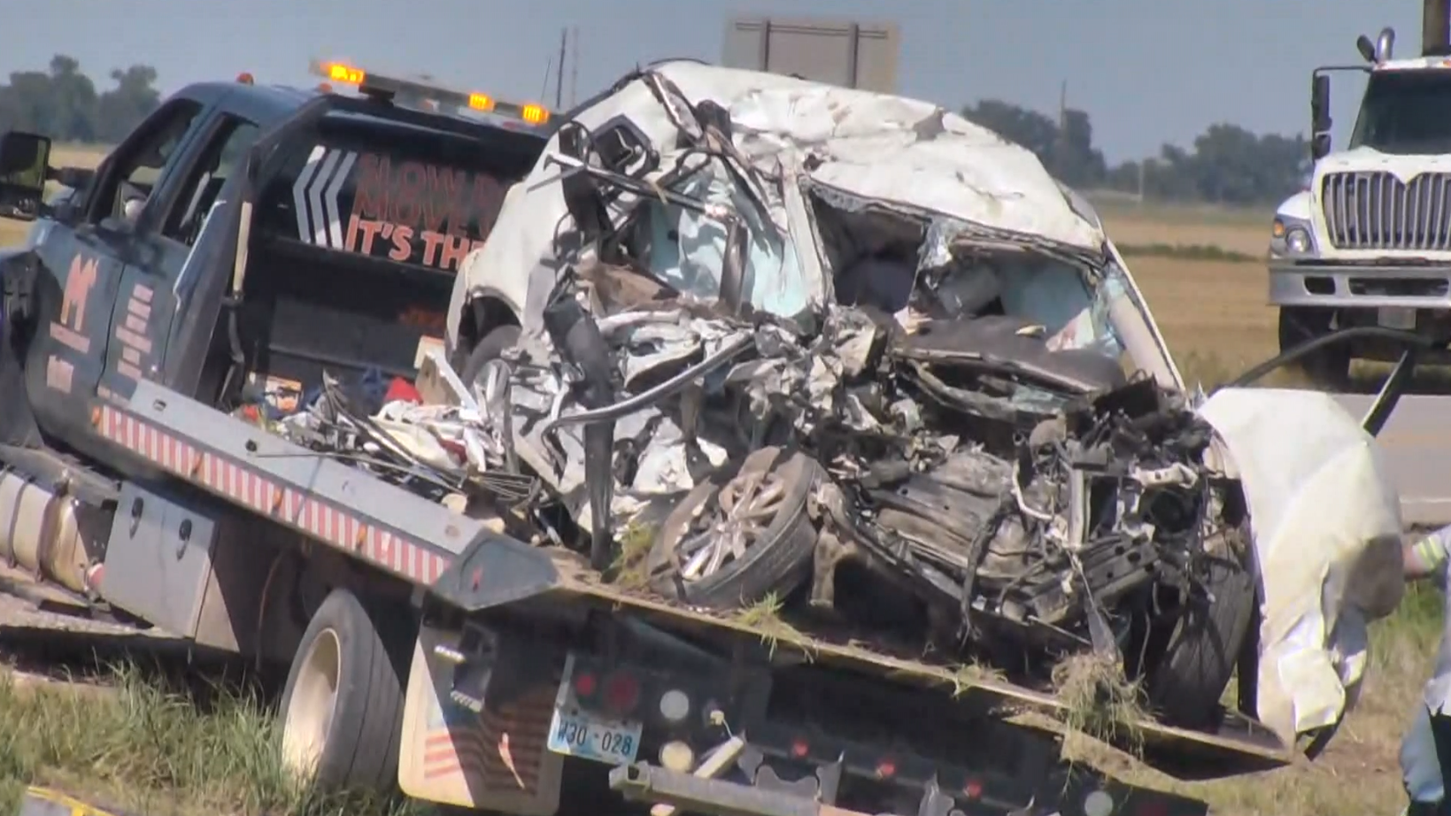 OHP identifies two people killed in crash involving semi in Kingfisher ...