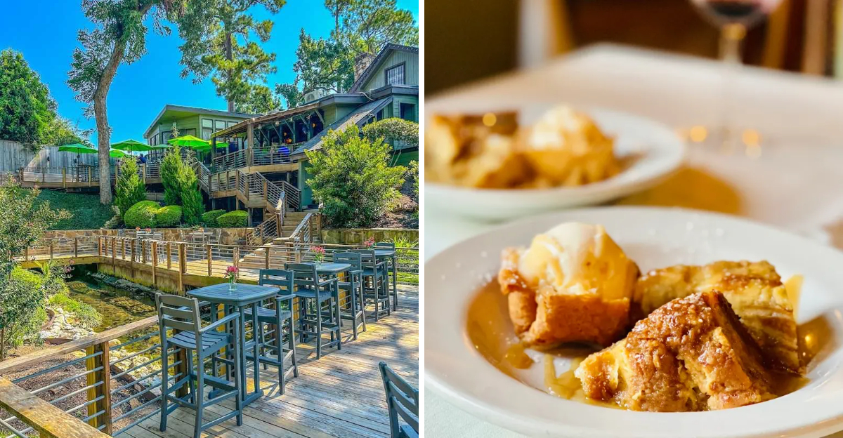 Save room for dessert because the bread pudding at this Texas ...
