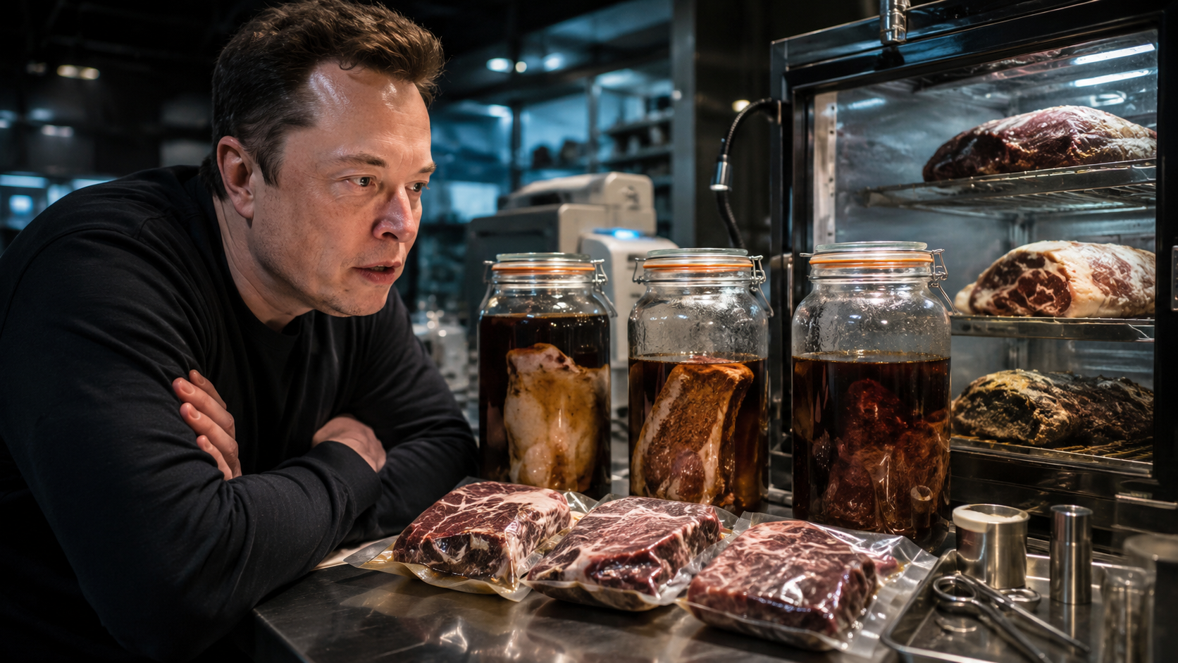 Elon Musk would probably fund this insane meat fermentation experiment