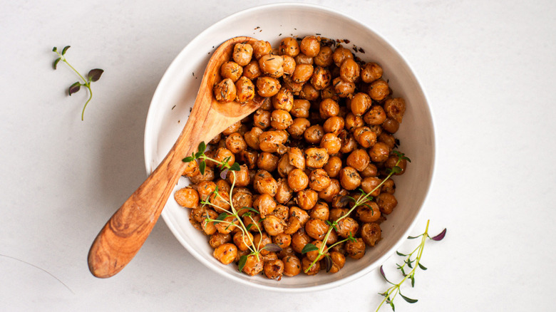 Crispy chickpeas recipe