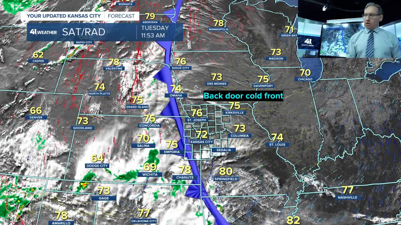 KSHB 41 weather blog | Comfortable & dry for a few days, then a change