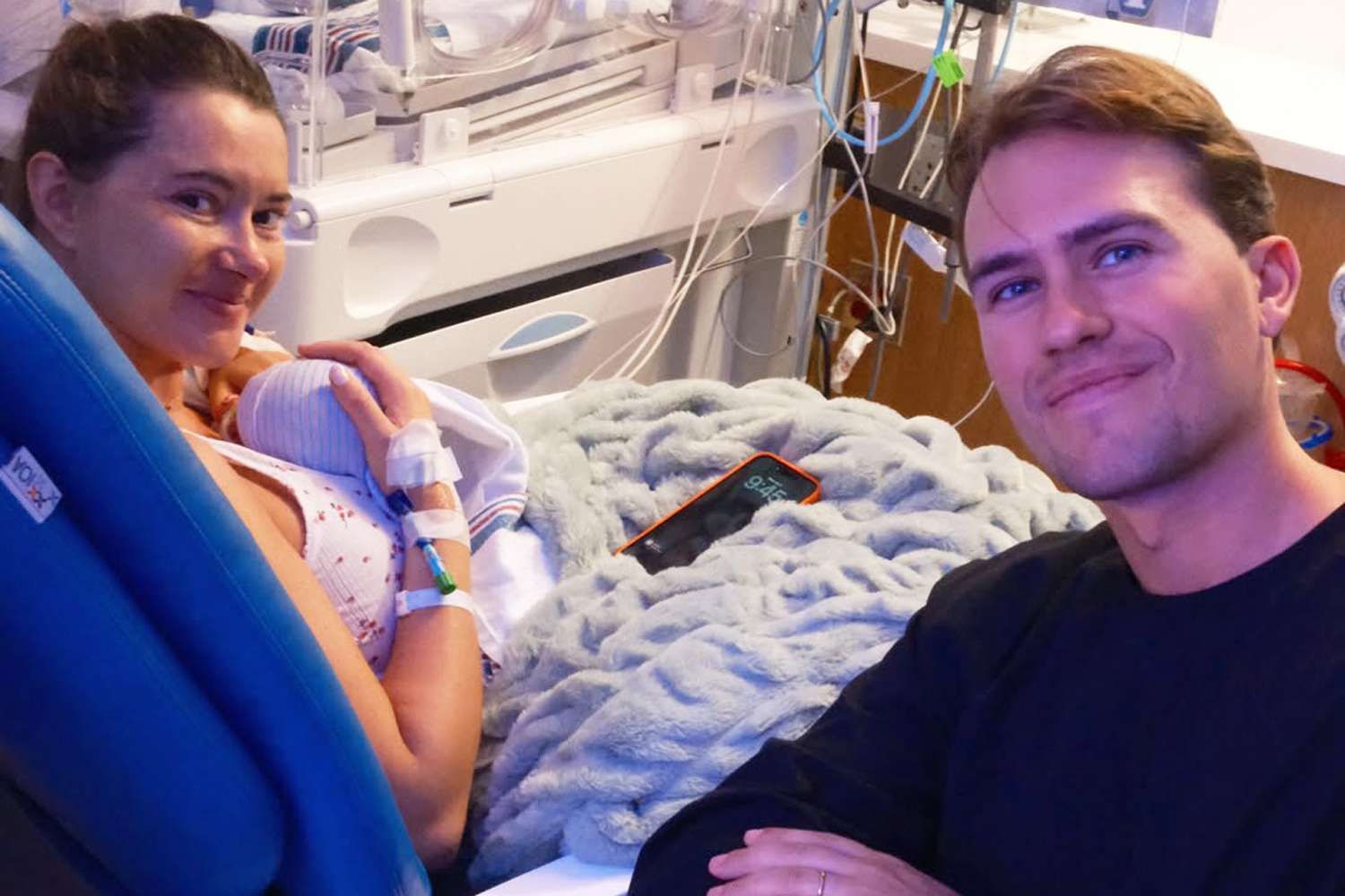Madeleine White gives birth to first baby early following potential ...
