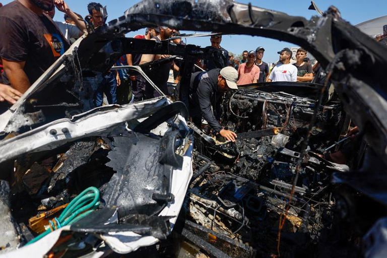 Israeli fire kills four people in Gaza, medics say