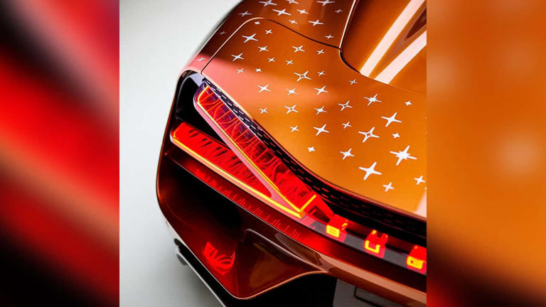 Bugatti's latest one-off is covered in stars