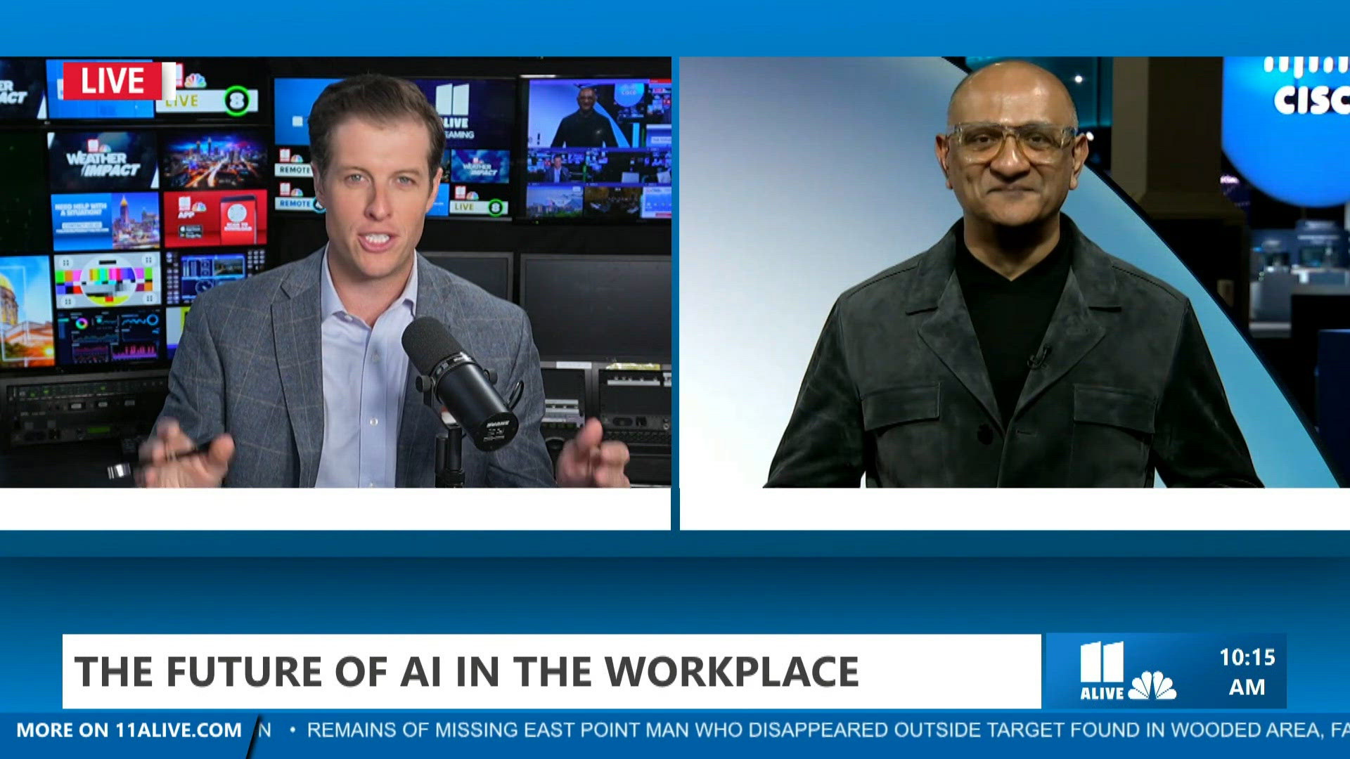 Cisco leader discusses AI’s impact on the workplace