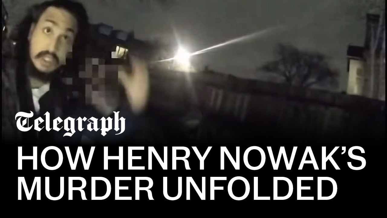 Henry Nowak stabbing: Footage reveals how murder unfolded