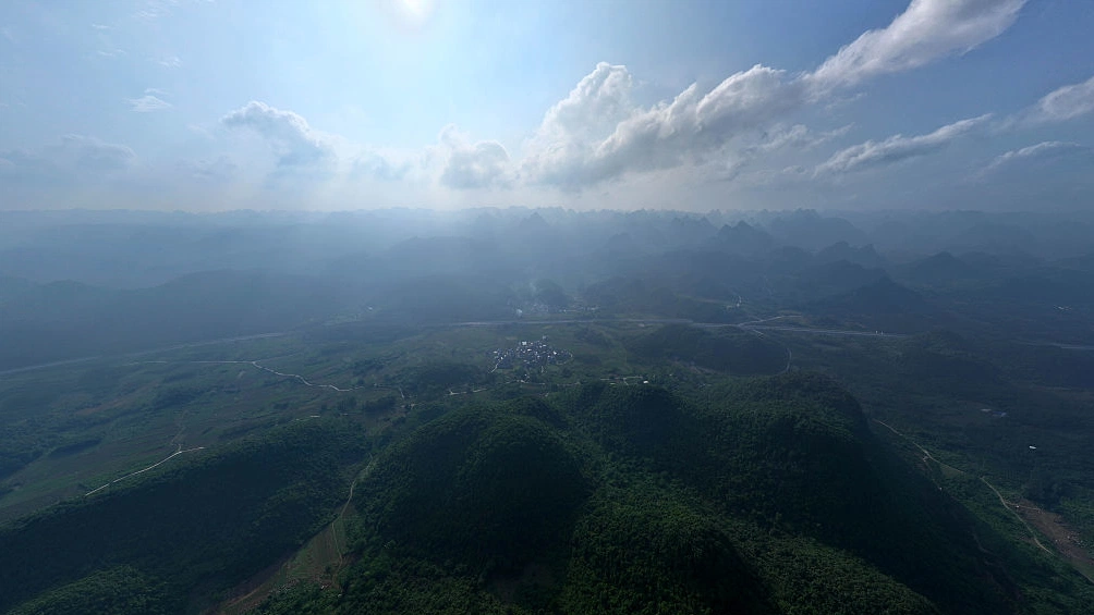 China’s hidden giant sinkhole and ancient forest
