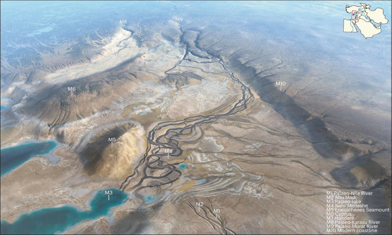 Plate tectonics shaped the Cradle of Civilization by merging two ...
