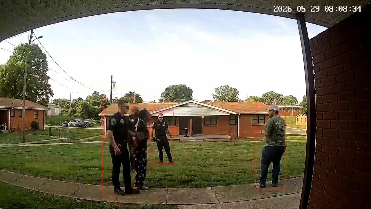 Former North Carolina officer charged in beating caught on doorbell ...